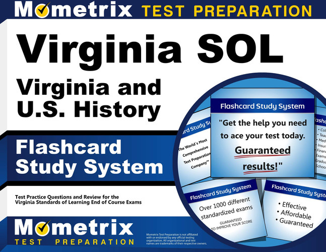 Virginia SOL Virginia and U.S. History Flashcard Study System...